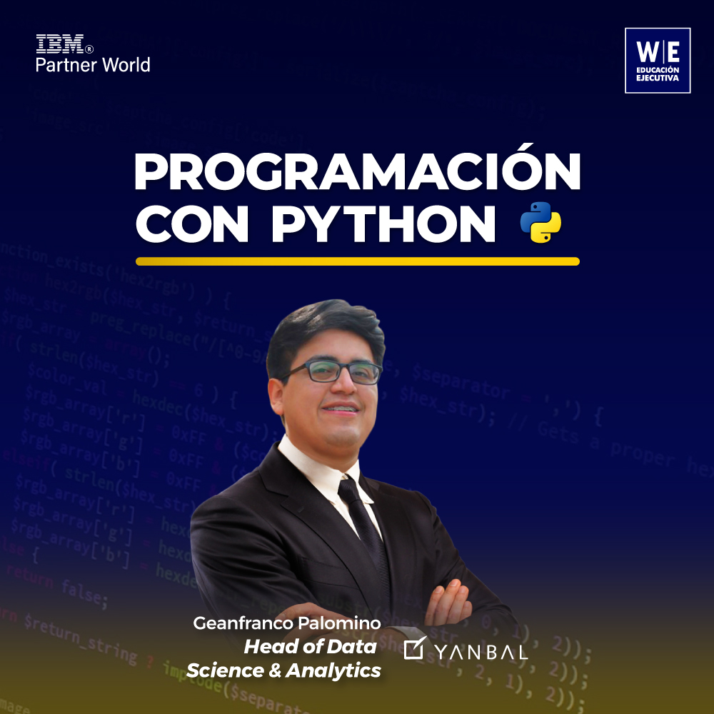 Cursos de Business Intelligence | WE Educación Ejecutiva